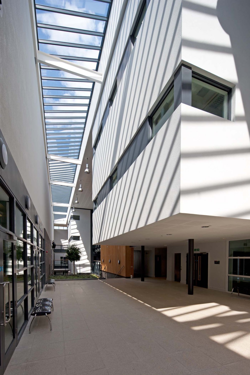 Hazlemere Install 70 Metre Roof Light and Curtain Walling